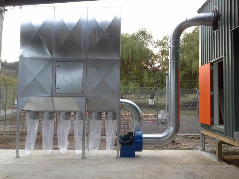 Industrial Dust Collection System | Browse | NZ Duct + Flex
