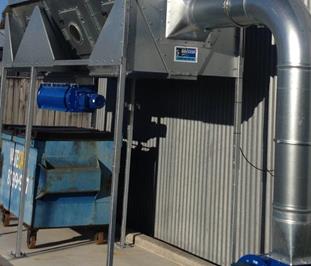 Standard Dust Filtration Rotary Valve Exit | NZ Duct + Flex