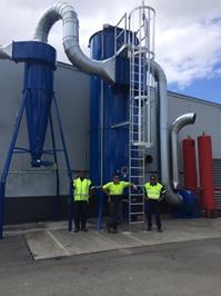 Cyclone Dust Filter | Industrial Dust Filtration | NZ Duct + Flex