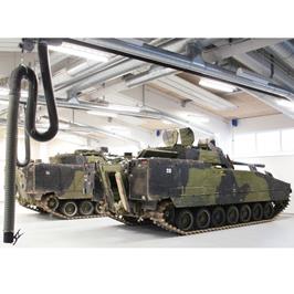 Garage Exhaust Ventilation System Multi Bay | NZ Duct + Flex