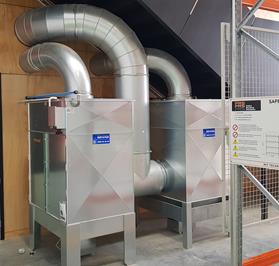 Fume Filter | Fume Extraction System | NZ Duct + Flex